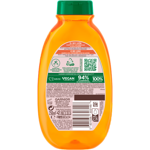 Shampoo Crianças 2 em 1 Alperce Ultra Suave - Produtos | Garnier