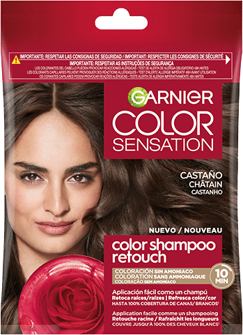 Color Shampoo Retouch - Retoque da Raiz Cabelo Castanho | Garnier